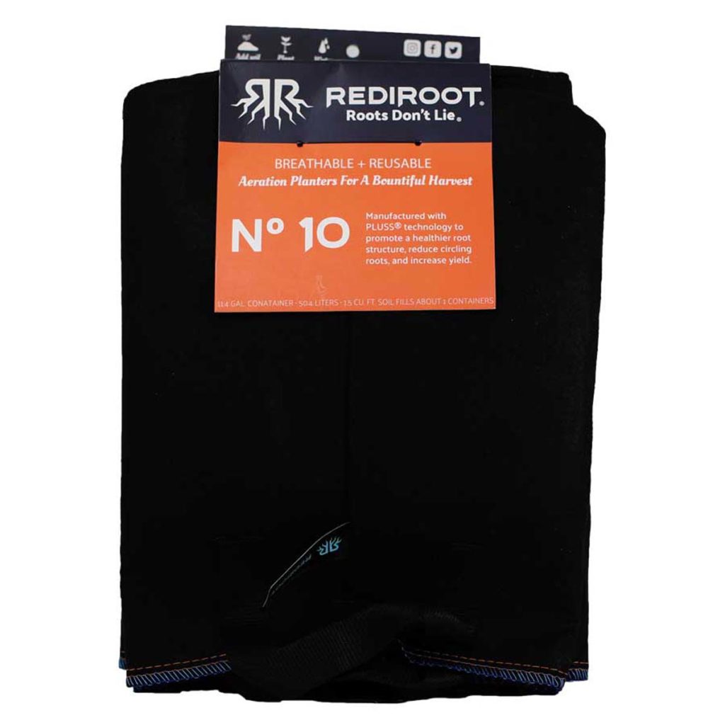RediRoot Fabric Aeration Pot – Black (Pack of 5) - Hydro Supplies