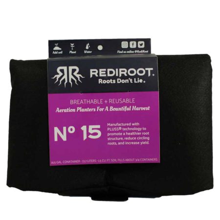 RediRoot Fabric Aeration Pot – Black (Pack of 5) - Hydro Supplies