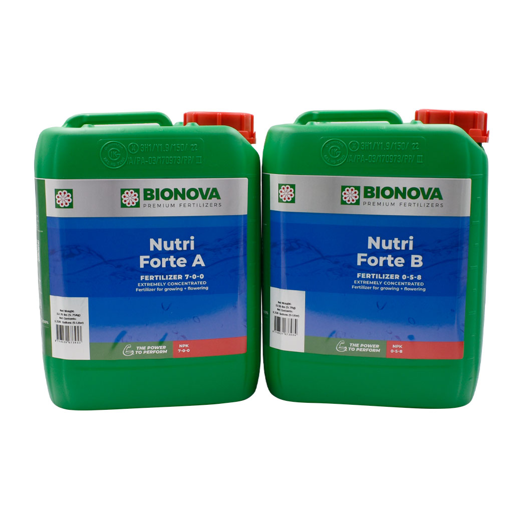 Bionova Nutri Forte A + B Base Nutrients - Hydro Supplies